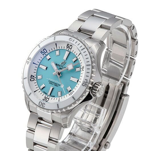 [New]Blight ring Super ocean automatic 44 Ref.A17377211C1A1 turquoise ...