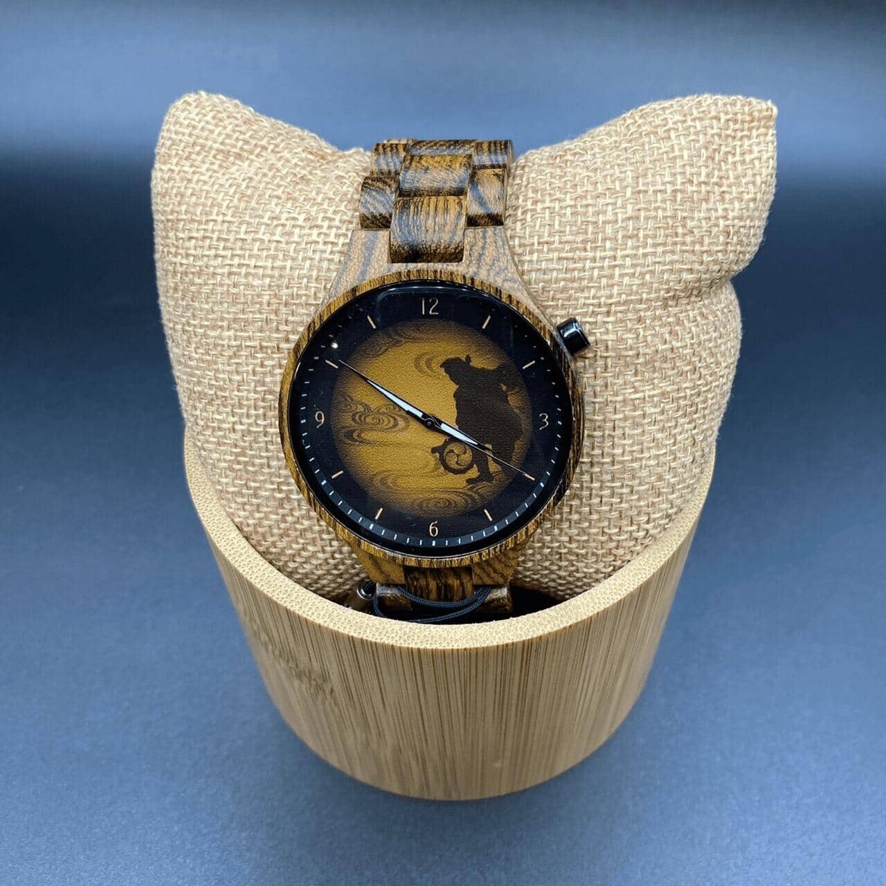 [New]Wood 004 Okinawa design Okinawa souvenir EISA Okinawa clock - BE ...