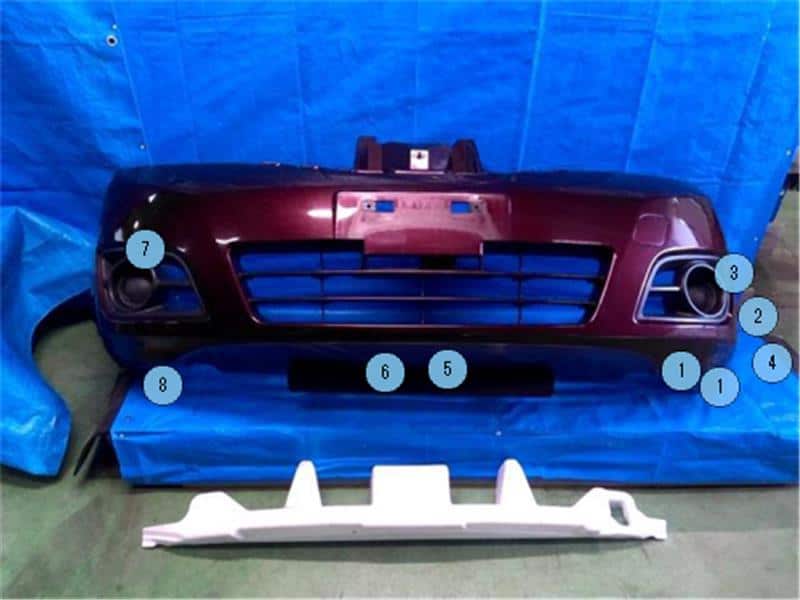 [Used]Front Bumper NISSAN Note 2011 DBA-E11 F20228Y30D - BE FORWARD ...