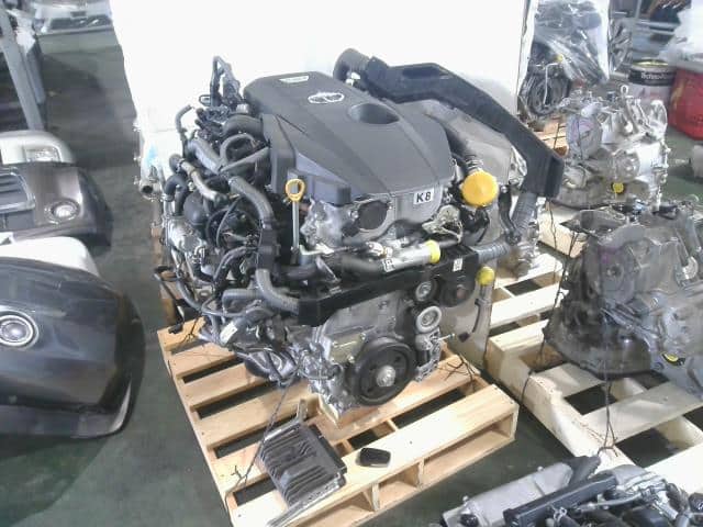 [Used]8AR-FTS Engine TOYOTA Crown 2018 3BA-ARS220 1900036530 - BE ...