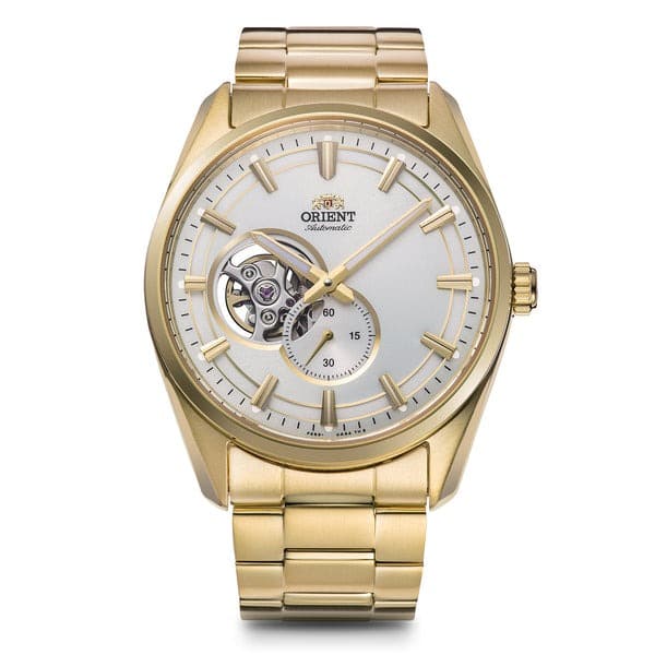 [New]EPSON Epson ORIENT orient semi-skeleton Gold RN-AR0007S mens - BE ...
