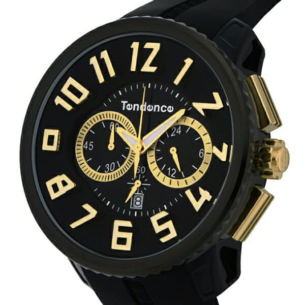 [New]Tendence TENDENCE Gulliver Black Gold TG460011 mens - BE FORWARD Store