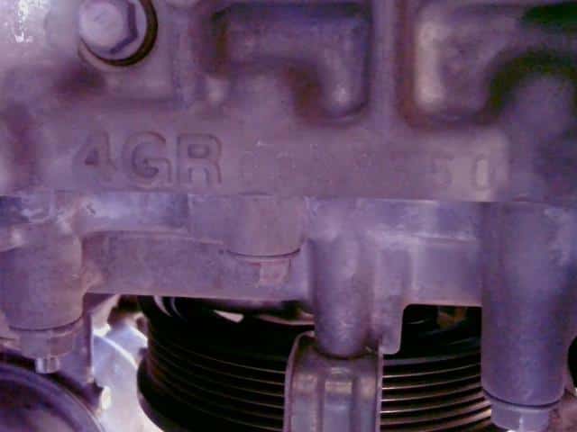 [Used]4GR-FSE Engine TOYOTA Mark X 2004 DBA-GRX120 1900031371 - BE ...