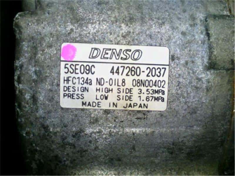 [Used]A/C Compressor TOYOTA Probox Van 2011 DBE-NCP51V 8831052202 - BE ...