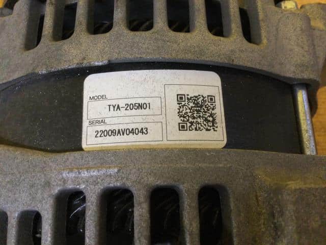 [Used]Alternator TOYOTA Noah 2008 DBA-ZRR75W 2706037030 - BE FORWARD ...