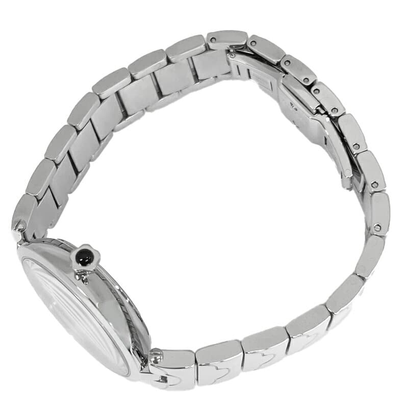 [New]Emporio Armani , AR11235 white shell quartz Ladies - BE FORWARD Store