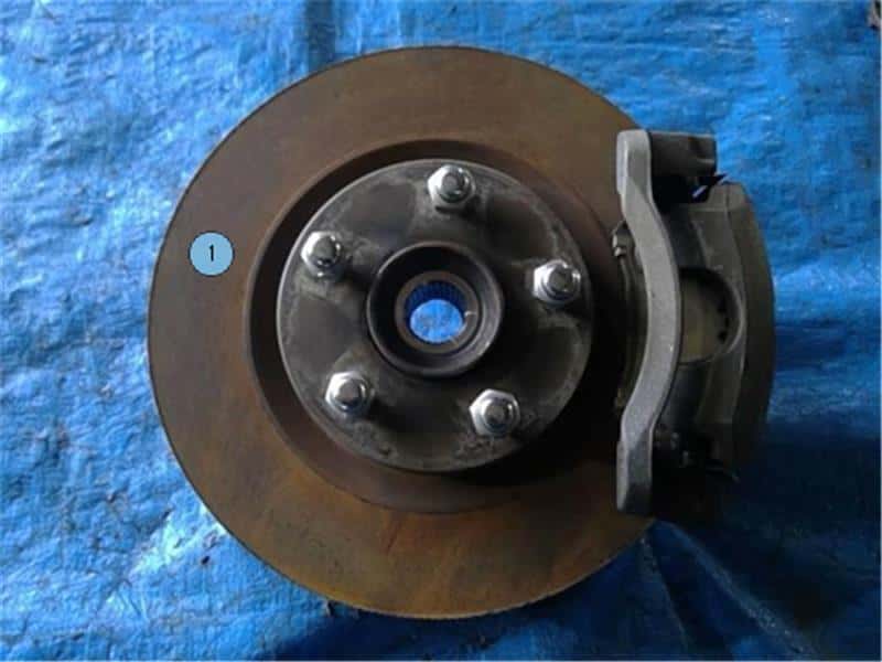 [Used]Front Right Knuckle Hub Assembly NISSAN X-Trail 2012 DBA-NT31 ...