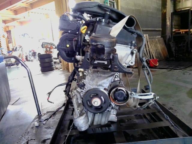 [Used]1KR-FE Engine TOYOTA Belta 2006 DBA-KSP92 1900040150 - BE FORWARD ...