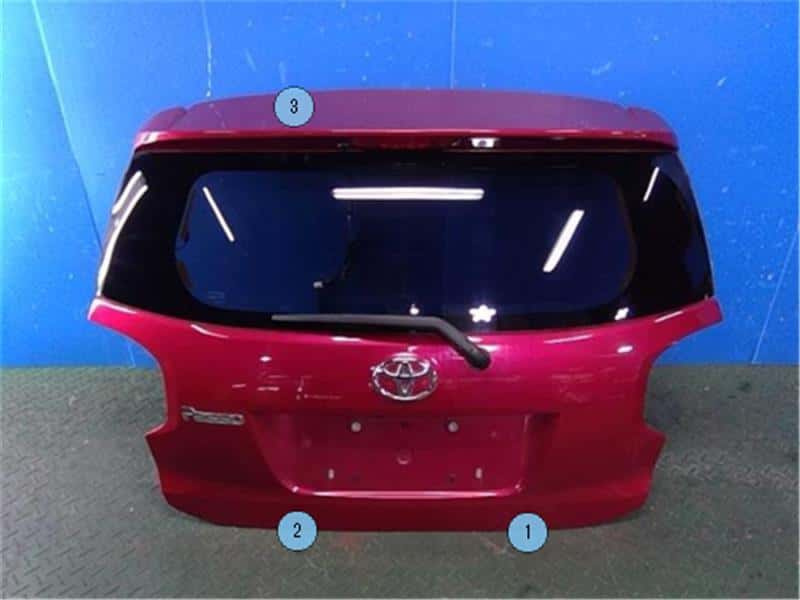 [Used]Back Door Assembly TOYOTA Passo 2017 DBA-M700A - BE FORWARD Auto ...