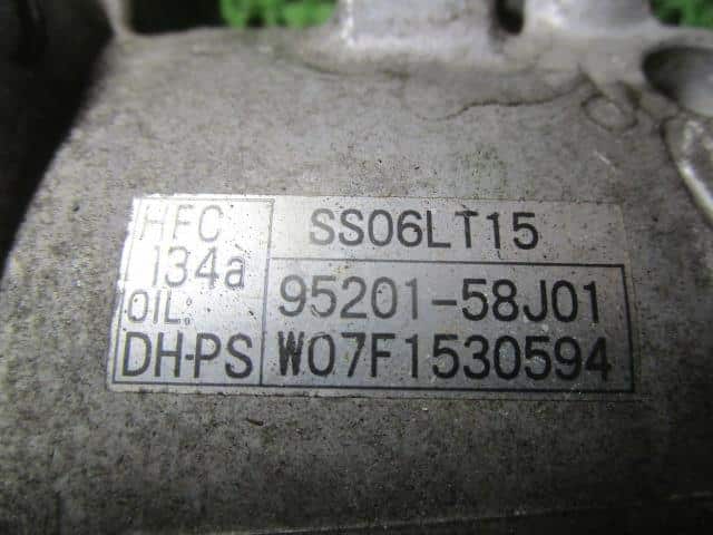 [Used]A/C Compressor SUZUKI Kei 2007 CBA-HN22S 9520058J01 - BE FORWARD ...