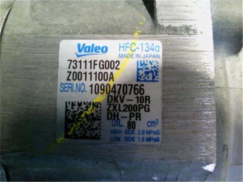 [Used]A/C Compressor SUBARU Impreza 2011 DBA-GH6 73111FG002 - BE ...