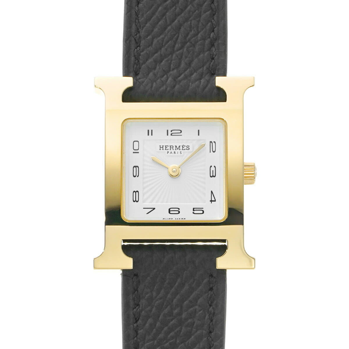 [New]HERMES Hermes H HH1.201e Ladies quartz Silver storehouse - BE ...