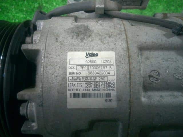 [Used]A/C Compressor NISSAN Serena 2009 DBA-CC25 926001GZ0A - BE FORWARD Auto Parts