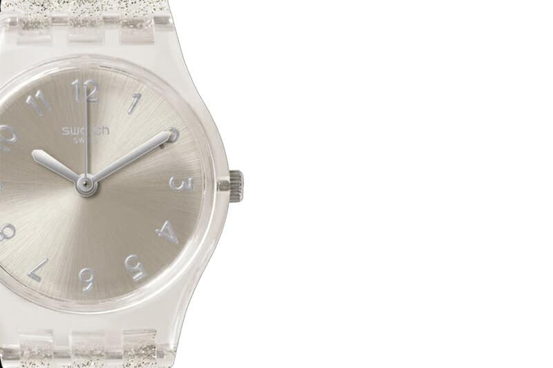 [New]Swatch Swatch Ladies SILVER GLISTAR TOO? Silver grease tertoe ...