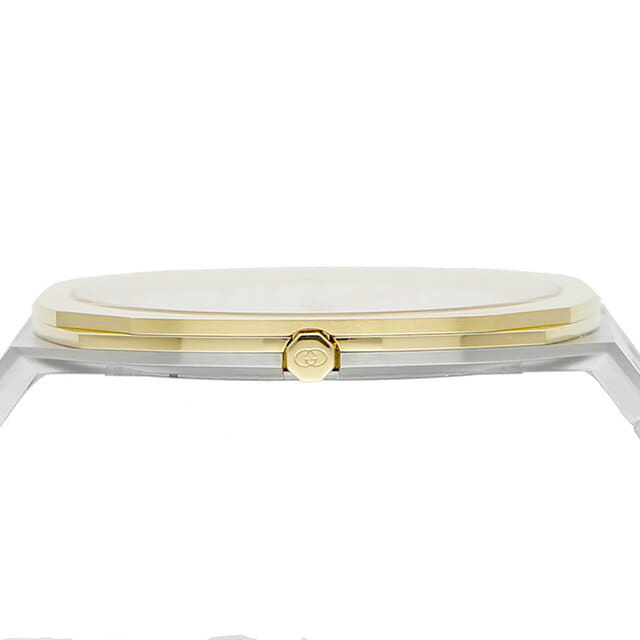 [New]Gucci GUCCI 25H quartz battery type mens Ladies GUCCI YA163405 ...
