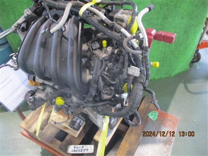 [Used]HR15DE Engine NISSAN Tiida 2007 DBA-C11 - BE FORWARD Auto Parts