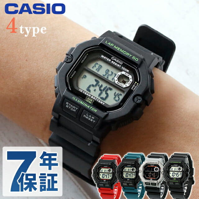 [New]Casio CASIO WS-1400H mens Casio casio digital Black black - BE ...
