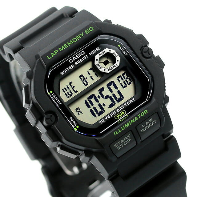 [New]Casio CASIO WS-1400H mens Casio casio digital Black black - BE ...
