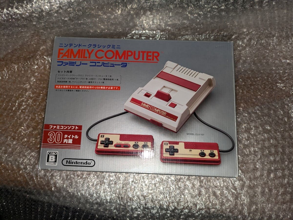 [Used]The former box Nintendo CLASSIC mini-Family Computer/Nintendo ...