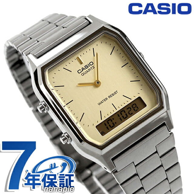 [New]Casio CASIO quartz battery type AQ-230GG-9A vintage unisex Casio ...