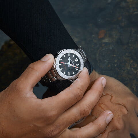 [New]Hamilton HAMILTON khaki Navy opening water automatic 41mm ...
