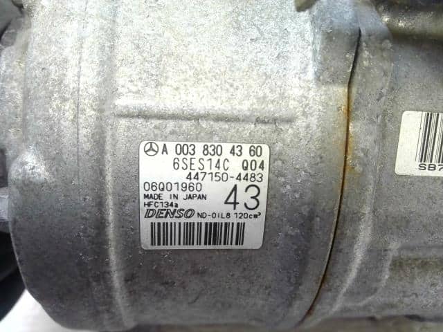[Used]A/C Compressor MERCEDES-BENZ Benz a class 2013 DBA-176042 ...