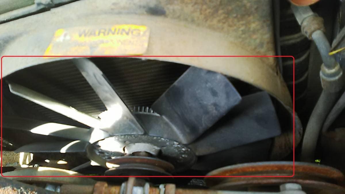 [Used]D irregularity - double sixe coupling fan EBC4553 EAC4751 ...