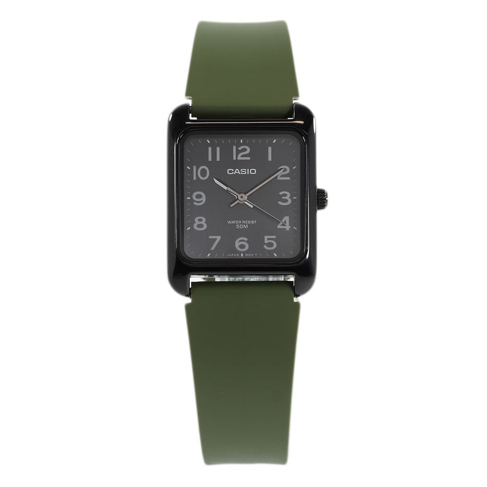 [New]CASIO STANDARD MTP-B175-3B Casio standard square unisex quartz ...