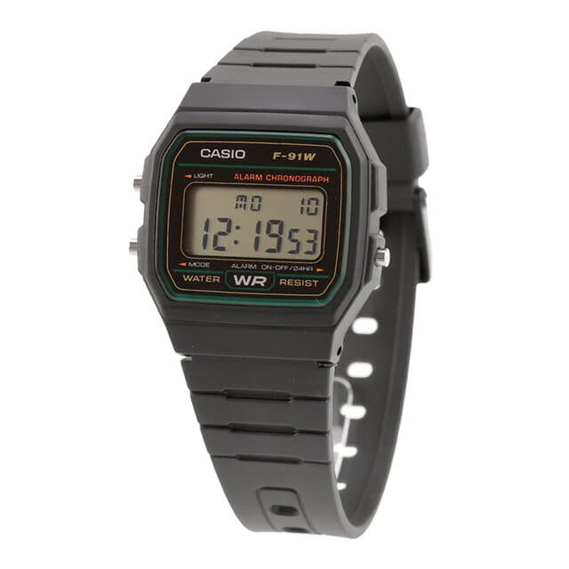 [New]Casio CASIO quartz battery type F-91W-3 standard unisex Casio ...
