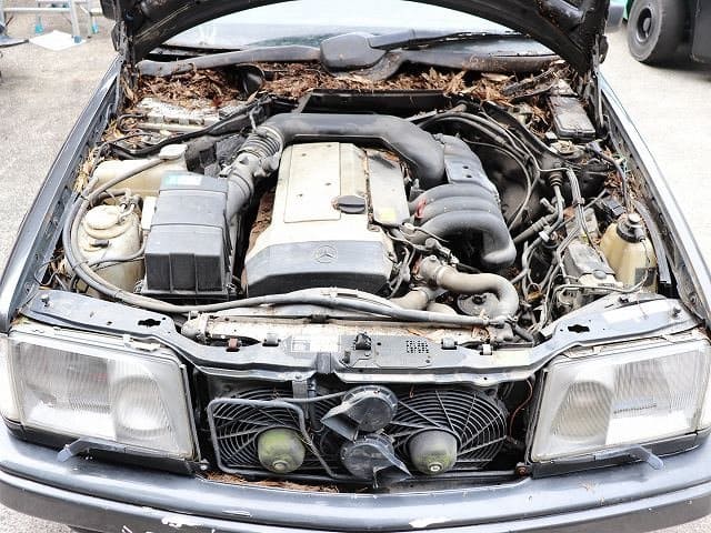 [Used]Benz E320T W124 E class 94 124092 1049 Engine body (stock No ...