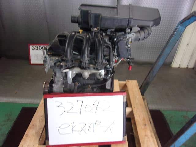 [Used]eK space DBA-B11A Engine ASSY M E- assist 4WD 3B20 CVT P26 51H ...