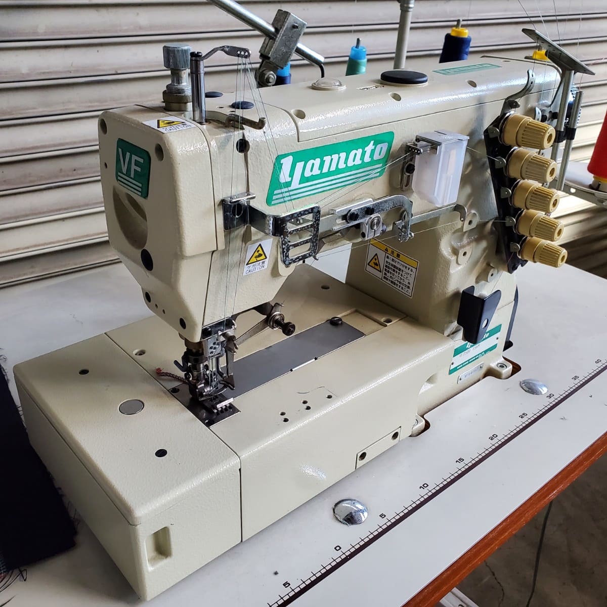 [Used]Sewing machine, YAMATO for the industry, sewing machine VF2500 ...