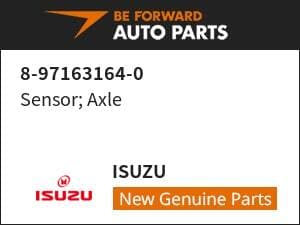 [New]Sensor; Axle ISUZU 8-97163164-0 - BE FORWARD Auto Parts