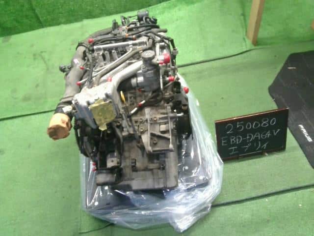 [Used]K6AT Engine SUZUKI Every 2014 EBD-DA64V 1120067H53X12 - BE ...