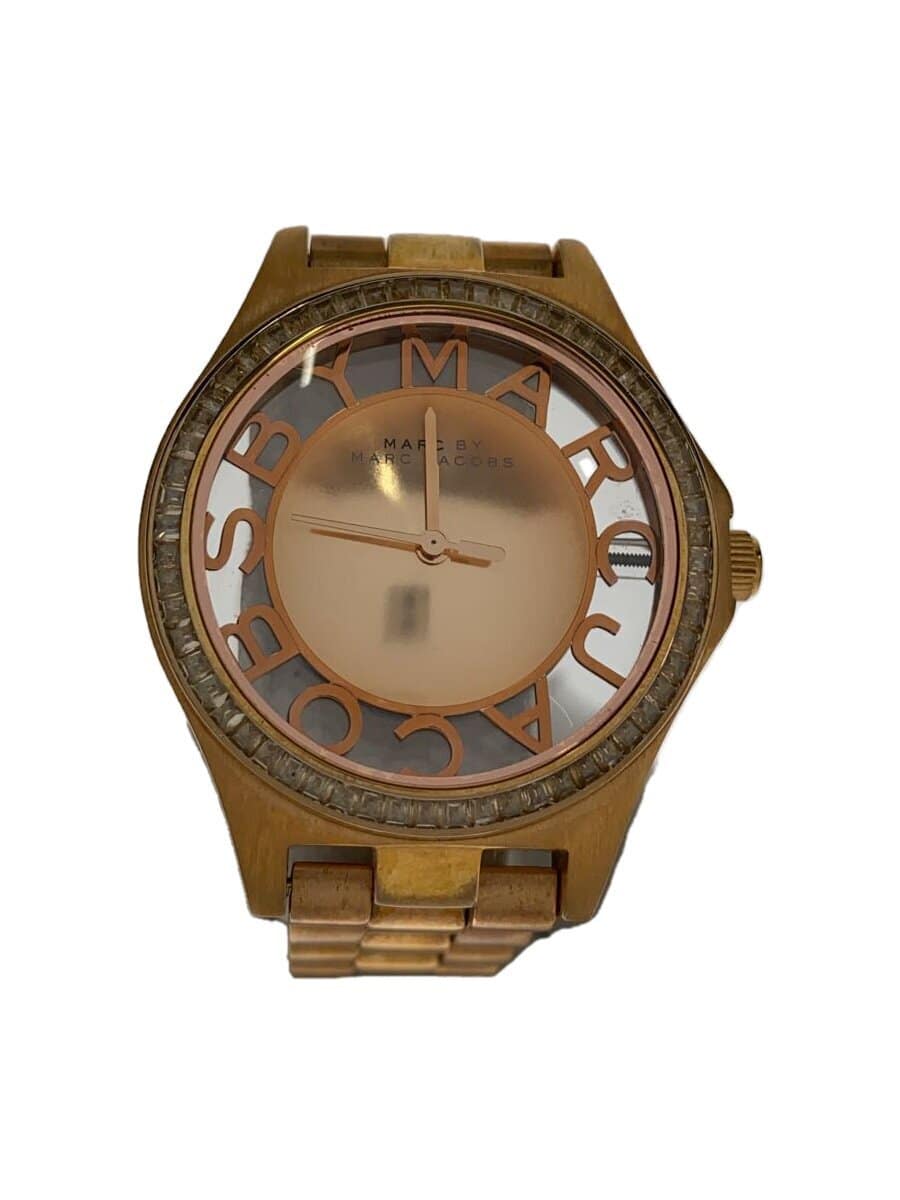 [Used]MARC BY MARC JACOBS Quartz watch/analog/stainless steel /GLD/GLD ...
