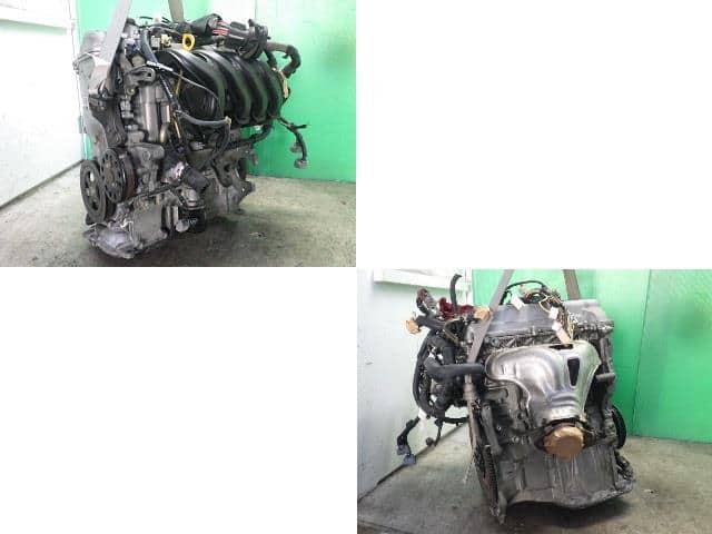 [Used]1NZ-FE Engine TOYOTA COROLLA 2001 TA-NZE121 1900021121 - BE ...