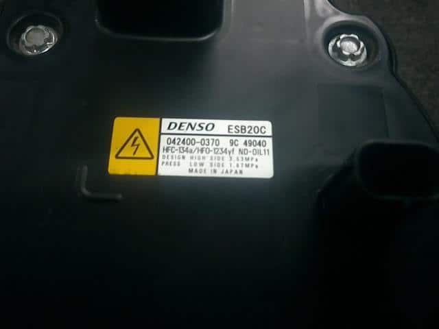[Used]A/C Compressor TOYOTA 2019 6AA-ZWE214W 8837047092 - BE FORWARD ...