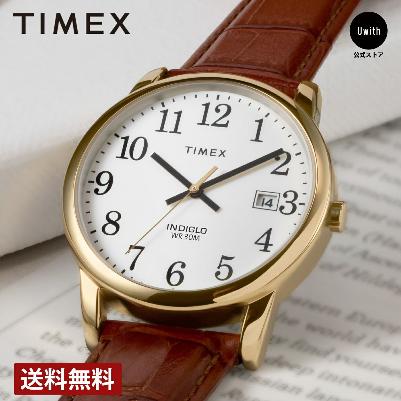 [New]TIMEX Timex easy leader quartz mens, Ladies white TW2W95500 clock ...