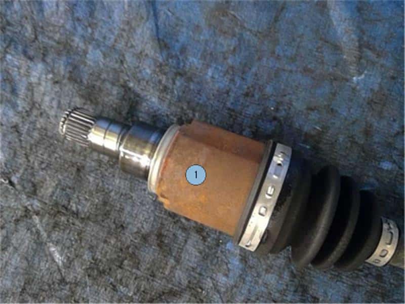 [Used]Front Right Drive Shaft NISSAN Note 2013 DBA-E12 391003VS0E - BE ...
