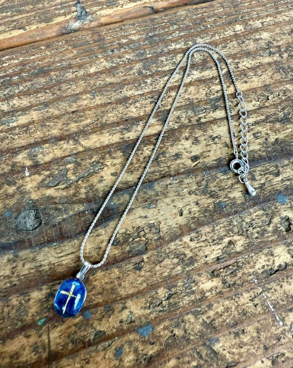 [Used]★Accessories ★Necklace ★Cross ★Pendant ★Adjuster ★Silver kolor ...