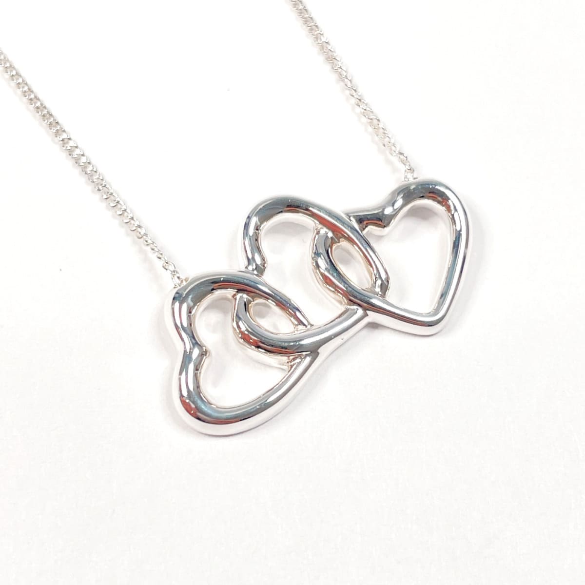 [Used]Tiffany TIFFANY&Co. Neck-rest ripple heart silver 925 silver ...