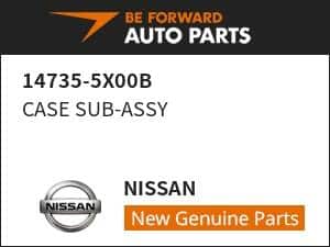 [New]CASE SUB-ASSY NISSAN 14735-5X00B - BE FORWARD Auto Parts