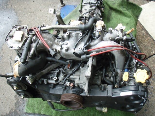 [Used]★ E-SF5 Subaru Forester EJ20 turbo engine body 221002JJ - BE ...