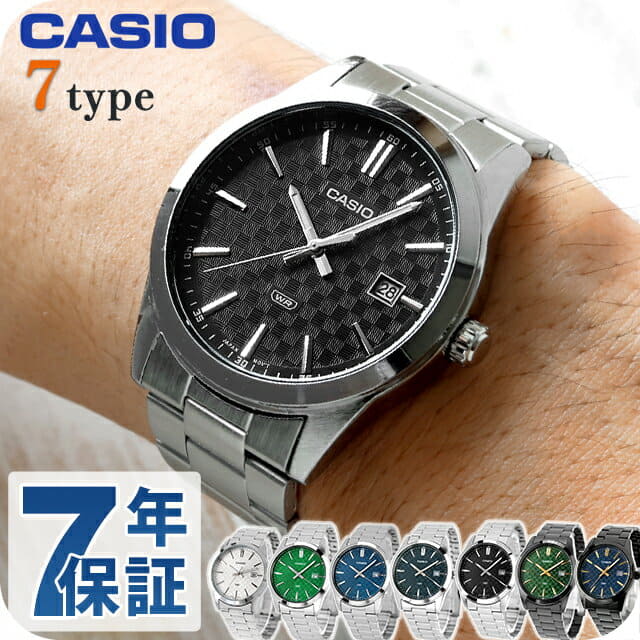 [New]Casio CASIO quartz battery type MTP-VD03D standard mens Casio ...