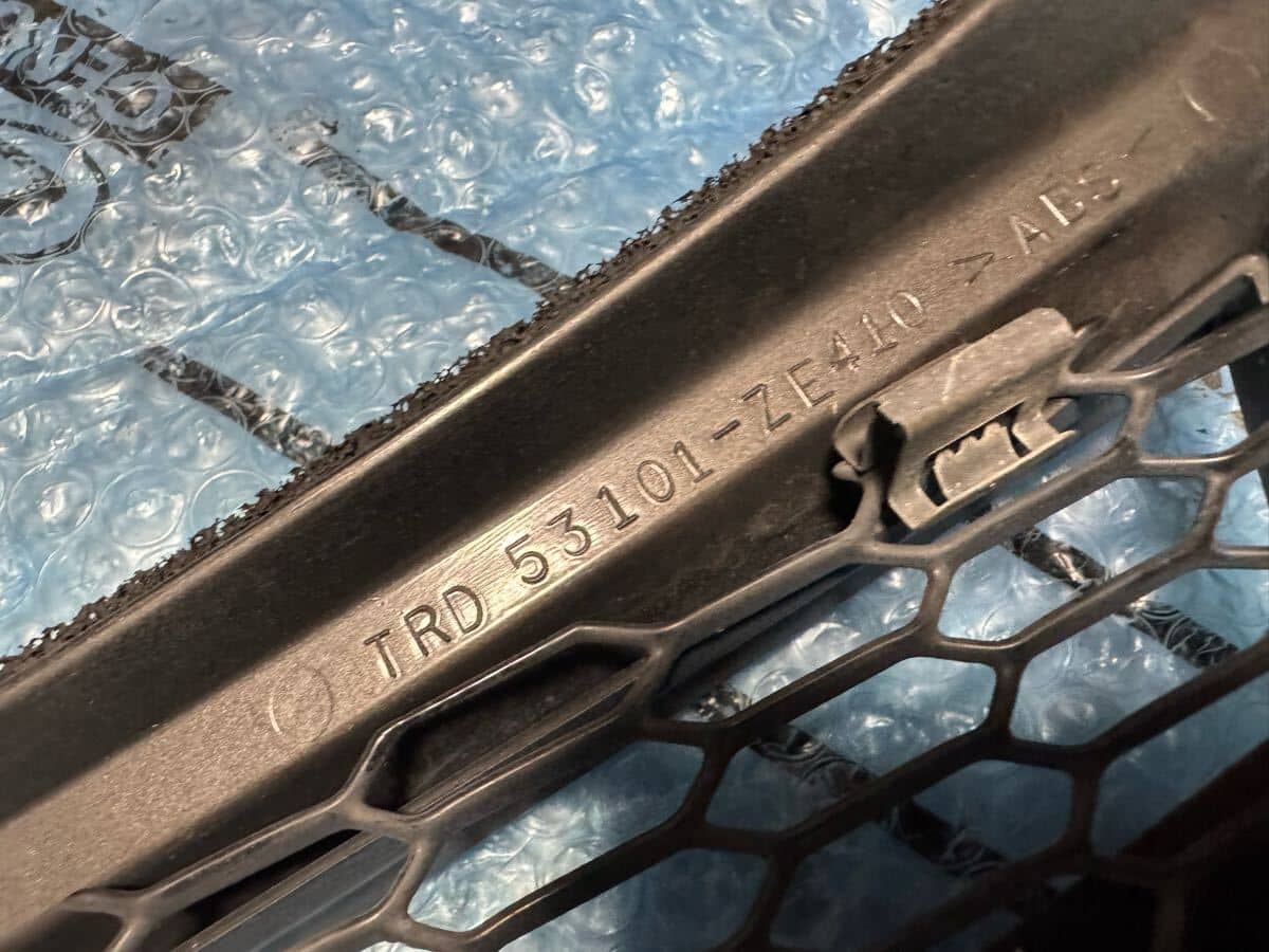 [Used] The 140, Toyota Corolla Fielder Genuine option OP TRD Radiator ...