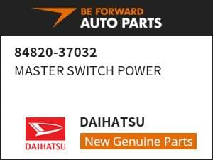 [New]MASTER SWITCH POWER DAIHATSU 84820-37032 - BE FORWARD Auto Parts