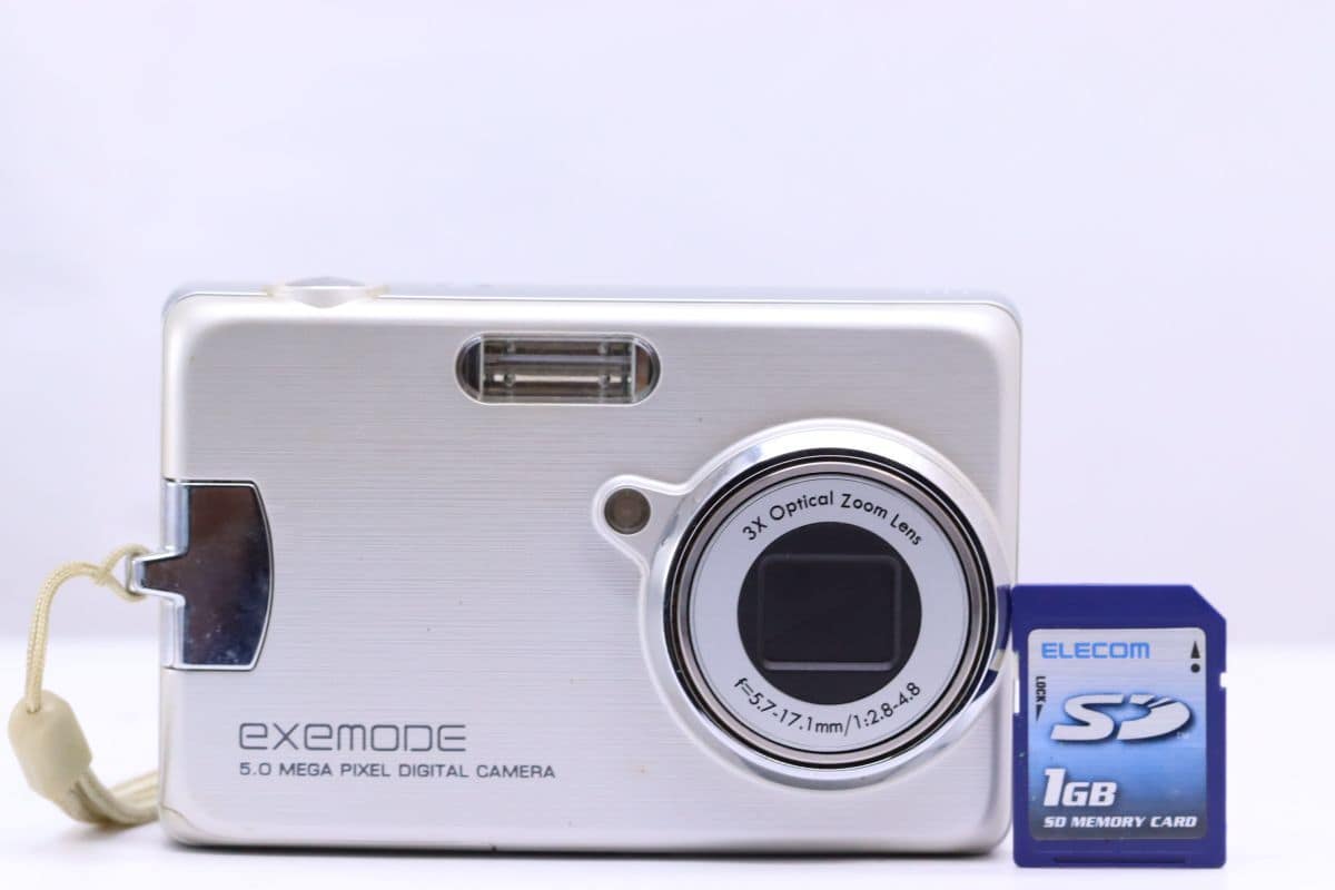 [Used]★Practical use Good Condition ★ exeMODE DC504 compact digital camera #w55 - BE FORWARD Store