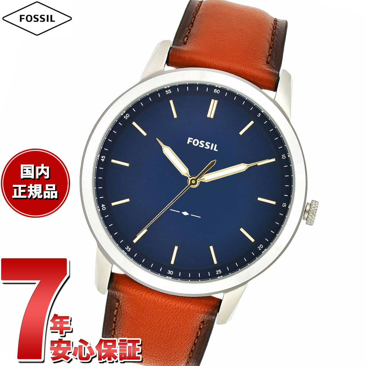 [New]up to 54 times! Fossil FOSSIL mens MINIMALIST SLIM three stitches ...