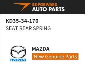 [New]SEAT REAR SPRING MAZDA KD35-34-170 - BE FORWARD Auto Parts
