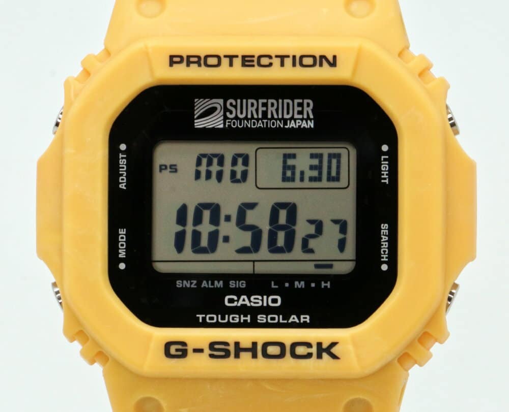 [New]G-SHOCK SURFRIDER FOUNDATION collaboration G-5600SFJ-9JR yellow ...
